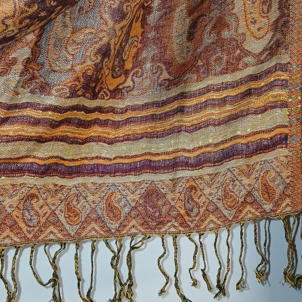 pashmina | Accessories | Pashmina Silk Scarf Shawl And Wrap Natural ...